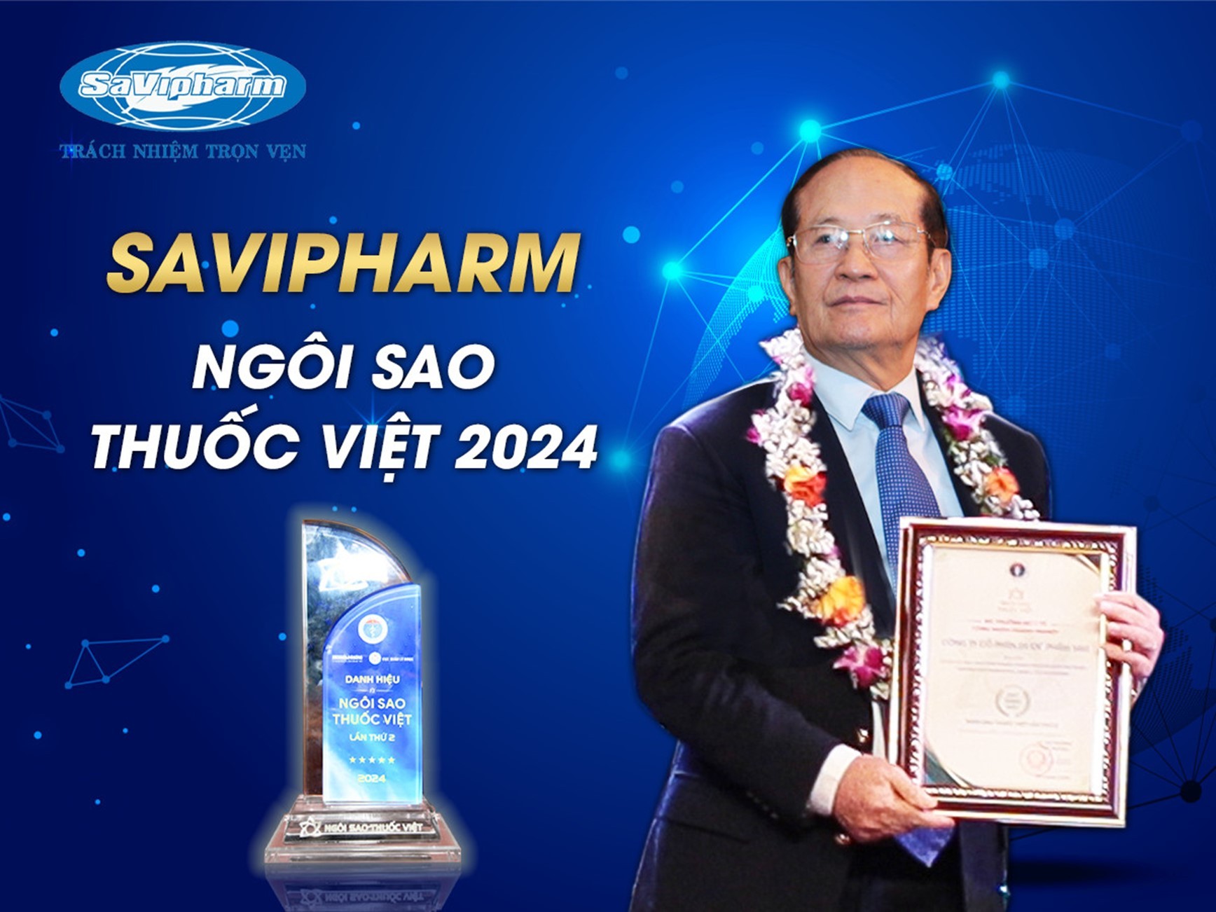 NGÔI SAO THUỐC VIỆT SAVIPHARM – DOANH NGHIỆP ĐƯỢC CẤP ĐỒNG THỜI BA ...